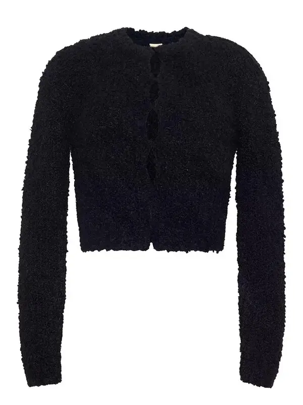 Adam Lippes Alice Cardigan - Black