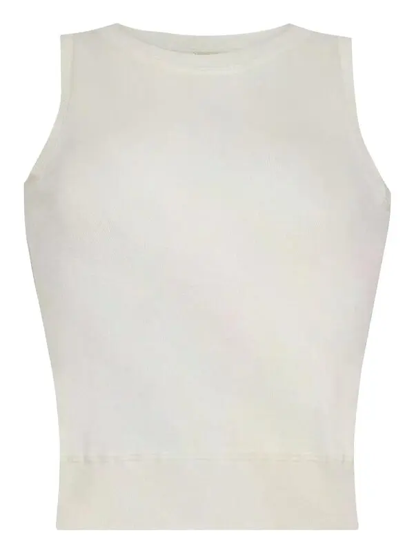 Adam Lippes Fine-knit Top - White