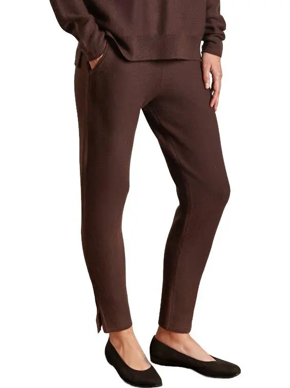 OYUN Luxe Slim Cashwool Pants - Acai
