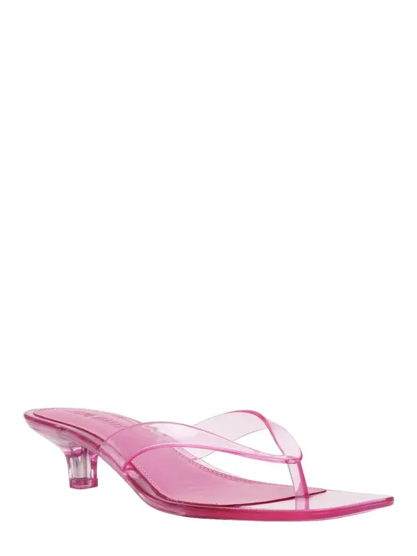 Steve Madden Tracie Kitten Heel Flip Flop - Pink