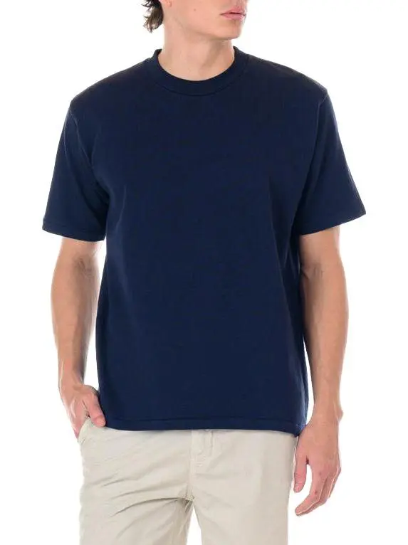 ORIGINAL PAPERBACKS Nara Heavyweight Cotton T-shirt - Navy