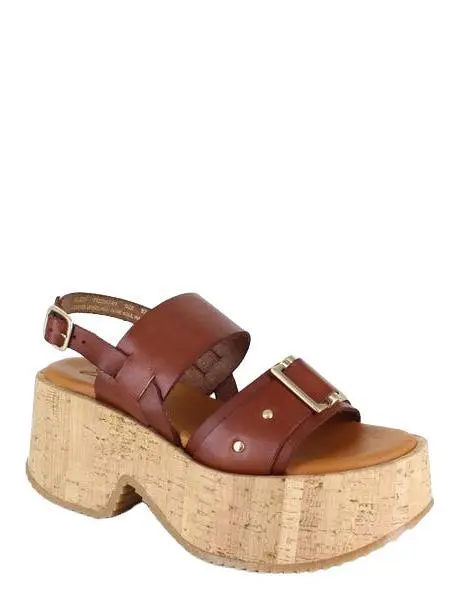 ZIGI Belixy Platform Sandal - Tan