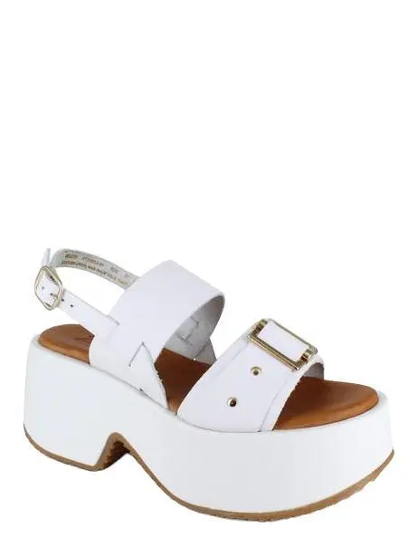 ZIGI Belixy Platform Sandal - Whte