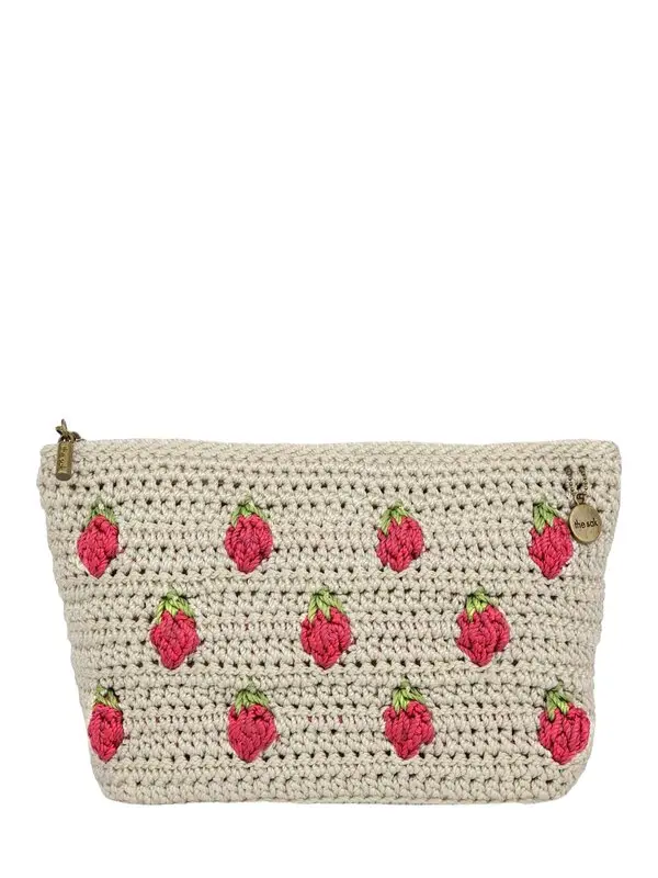 THE SAK Essential Medium Pouch - Natural Strawberries