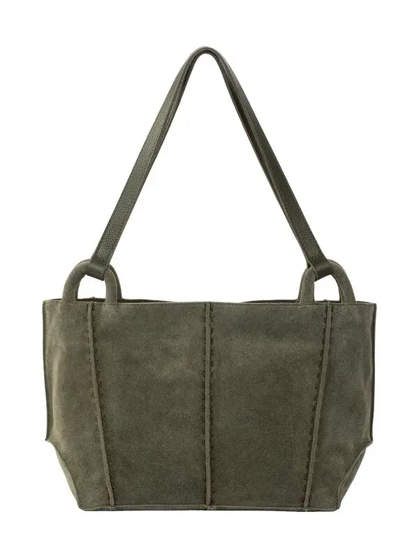THE SAK Los Feliz Satchel - Moss Suede