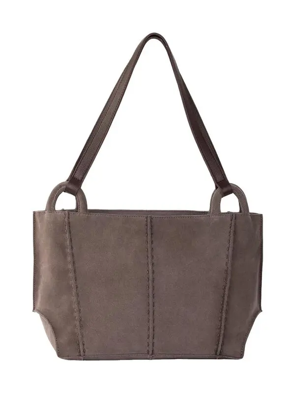THE SAK Los Feliz Satchel - Mushroom Suede