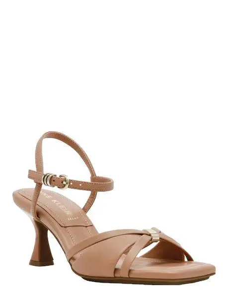 Anne Klein Jelena Ankle Strap Sandals - Tan