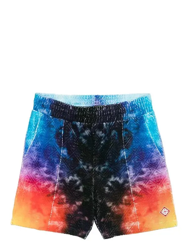 Casablanca Monogram Shorts - Blue