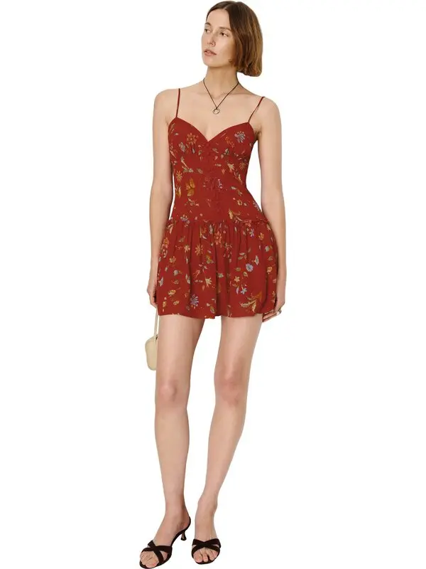 REFORMATION Citrus Dress - Red