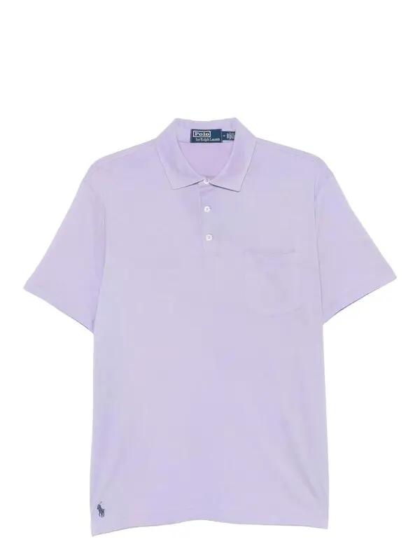 Polo Ralph Lauren Polo Pony-embroidered Polo Shirt - Purple