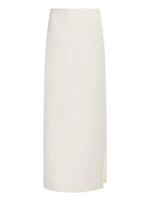 LESET Rio Maxi Skirt - White