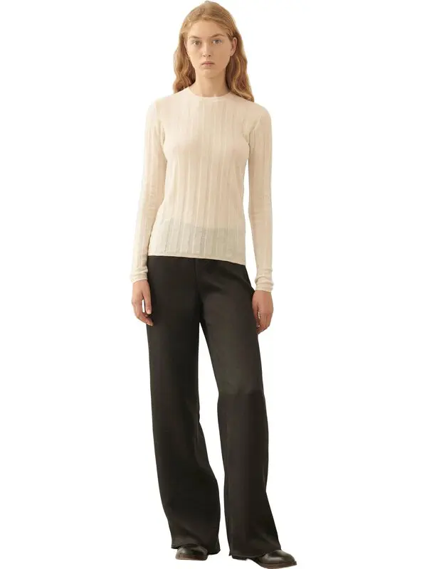 Veronica De Piante Maya Cashmere Sweater - Neutral