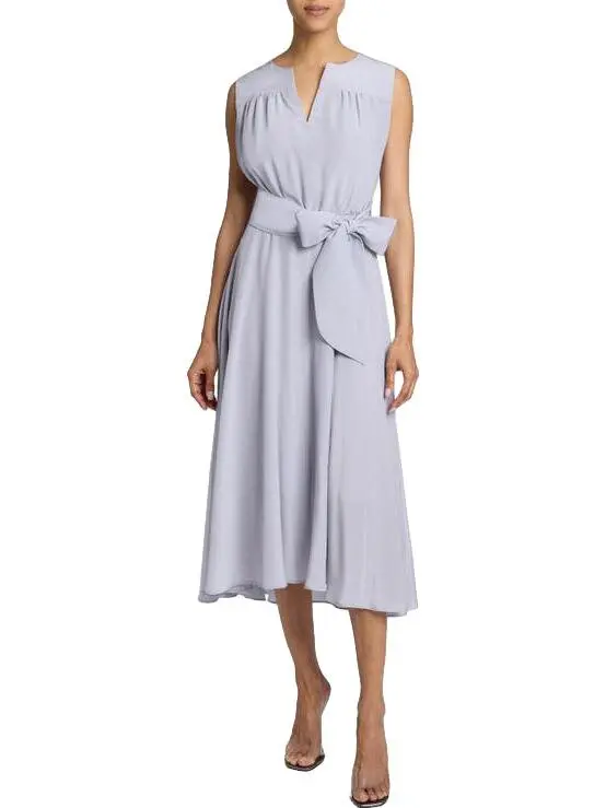 Santorelli Mira Sleeveless Midi Dress - Cloud
