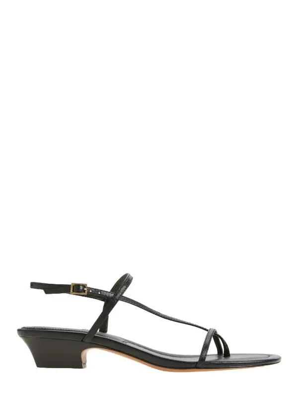 Madewell Maycie Asymmetric T-strap Sandal - True Black