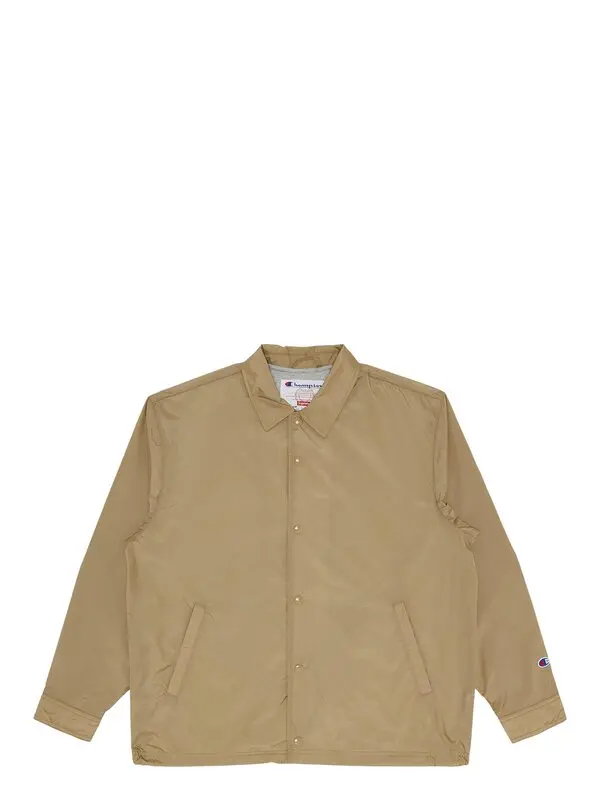 Supreme X Champion Coaches Jacket - Tan