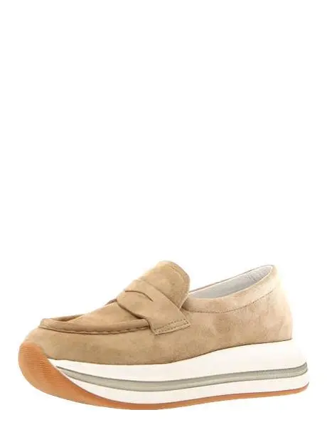 VOILE BLANCHE Merry Penny Loafer - Capacino
