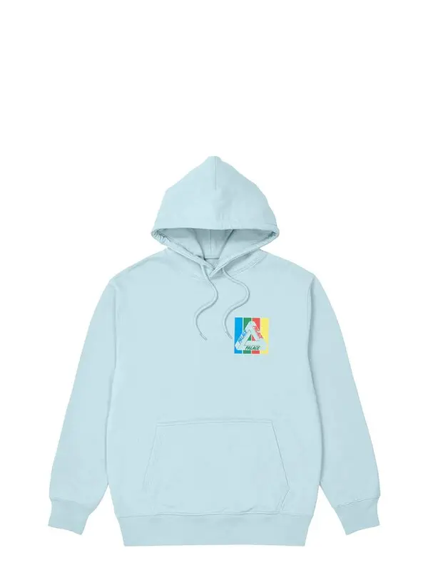 PALACE Tri-emb Hood - Blue