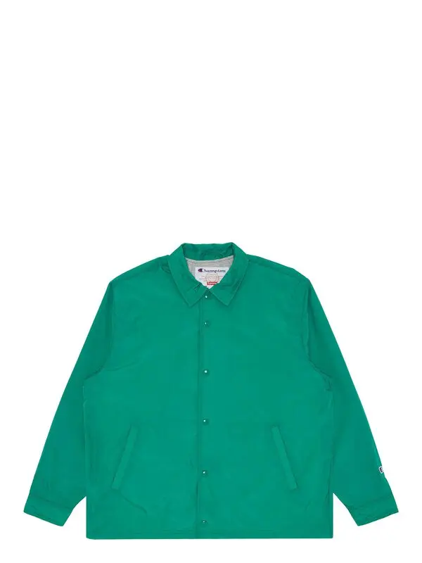 Supreme X Champion Coaches Jacket - Green