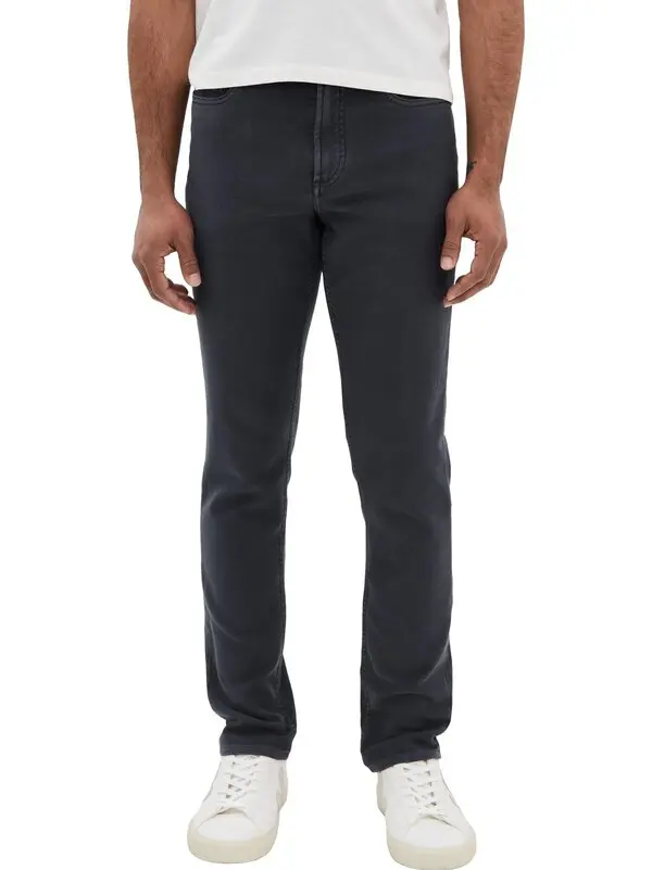 Faherty Brand Stretch Terry Five-pocket Pants - Navy