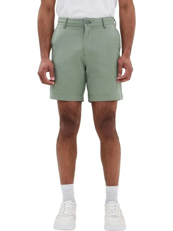Faherty Brand All Day Stretch Performance Shorts - Trail Olive