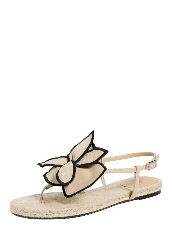 CastaÑer Poncha Flower Sandals - Sand