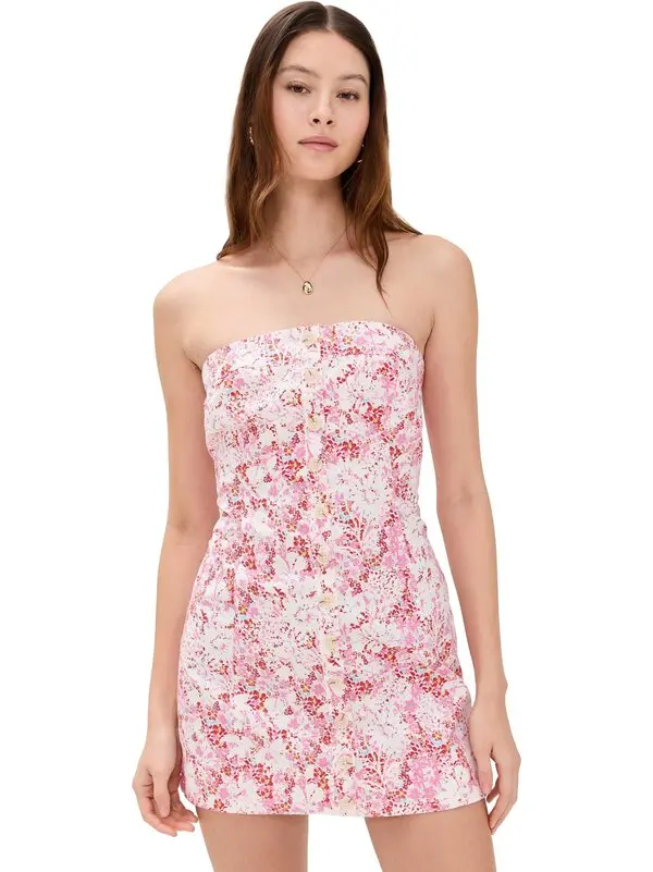 Free People Tomas Mini Dress - Confetti Combo