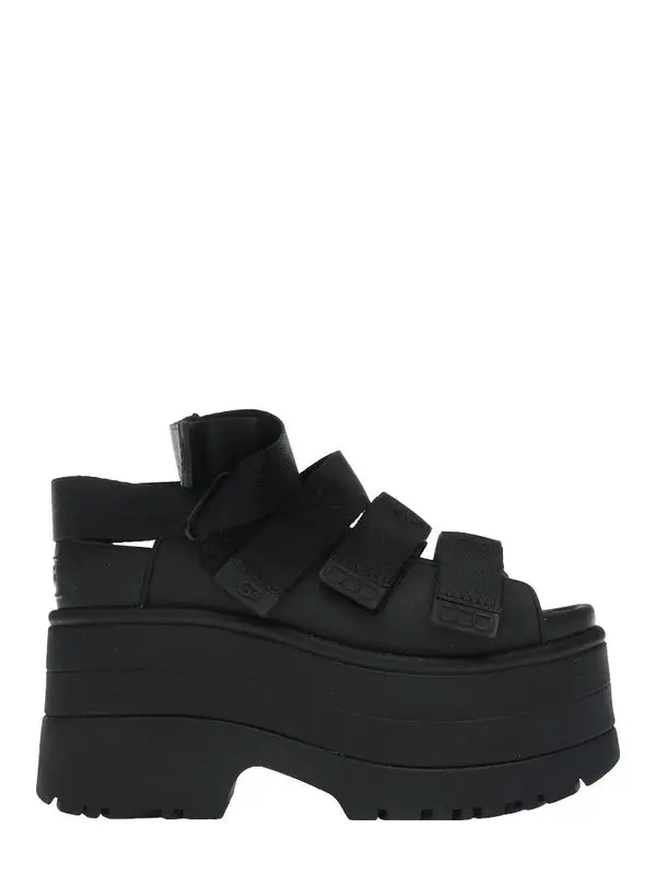 UGG Goldenrise Platform Sandals - Black