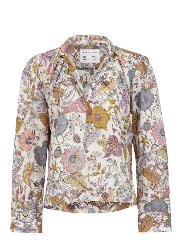 CISSA Liberty Of London Puff Shirt - Fantasy Land Floral