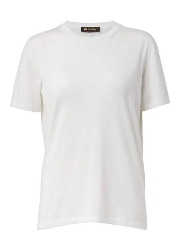 Loro Piana Angera Cotton T-shirt - White