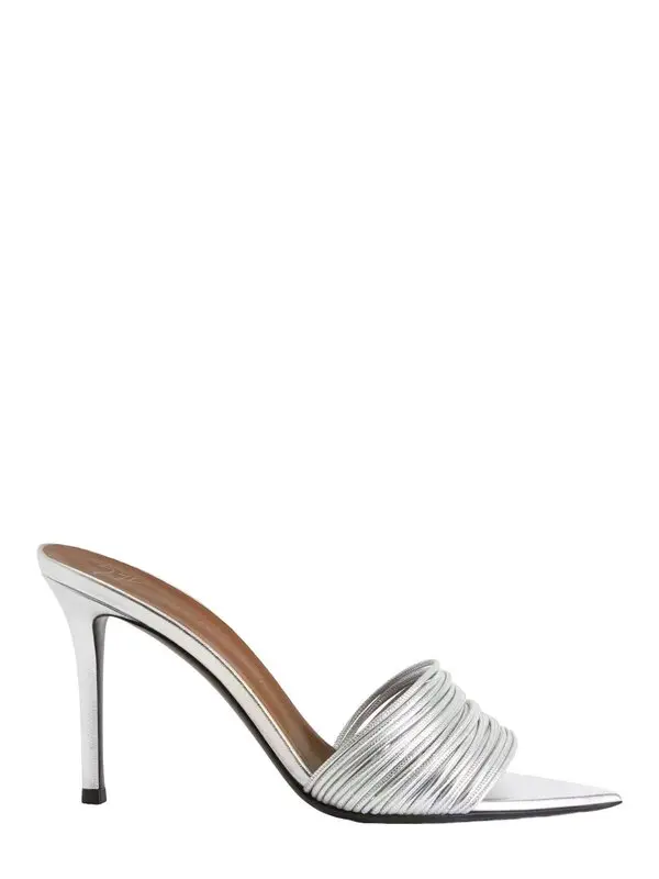 GIUSEPPE ZANOTTI 90mm Intriigo Clio Sandals - Grey