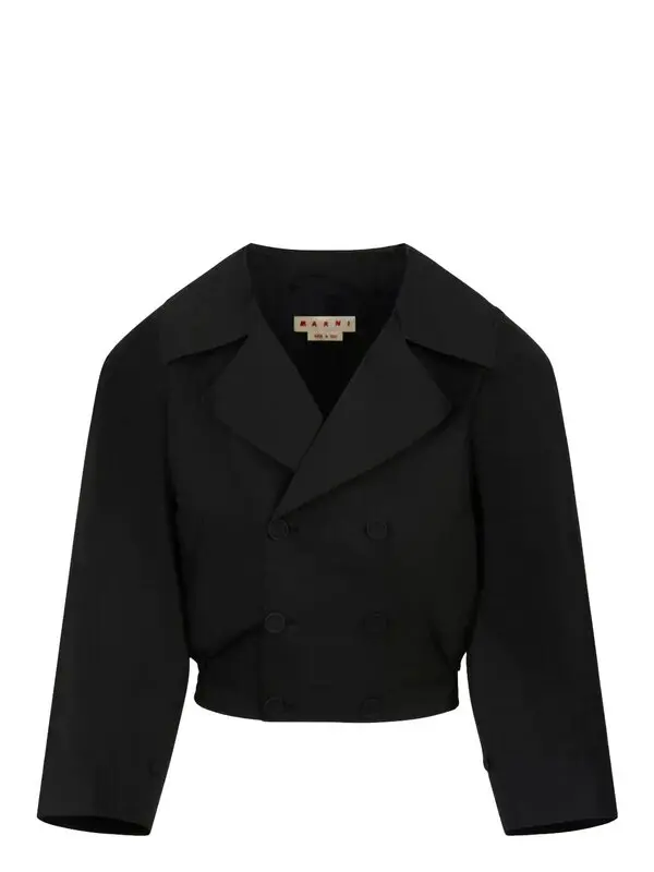 Marni Double-breasted Jacket - Black