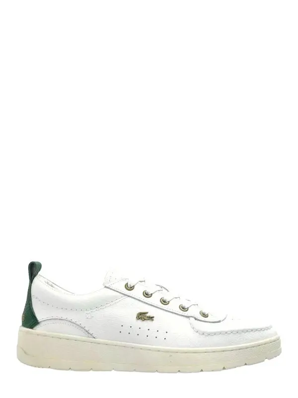 Lacoste Logo-embroidered Sneakers - White