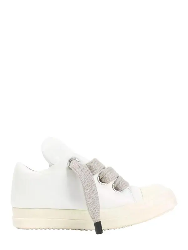 Rick Owens Leather Sneakers - Neutrals