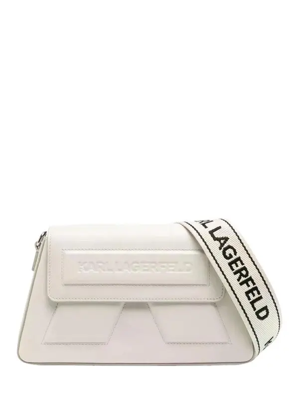 Karl Lagerfeld Ikon K Crossbody Bag - White