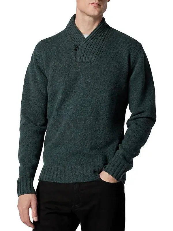 Rodd & Gunn Stanmore Bay Merino Wool Blend Sweater - Bottle Green