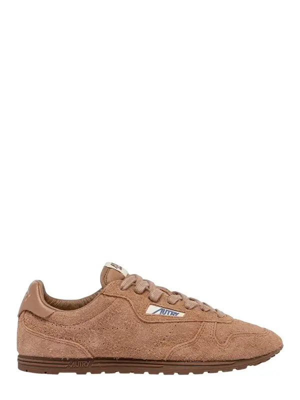 AUTRY Windspin Low Sneakers - Pb05 Perfor/suede Siena