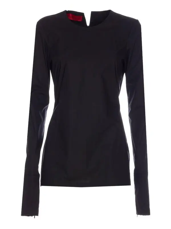 THE LATEST Shirt With Long Sleeves - Black