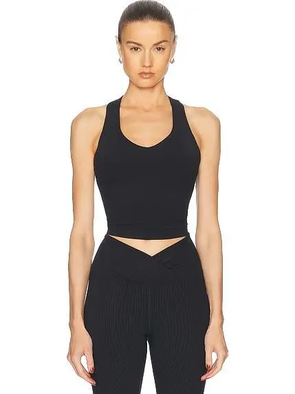 Year Of Ours Slope Tank Top - Black