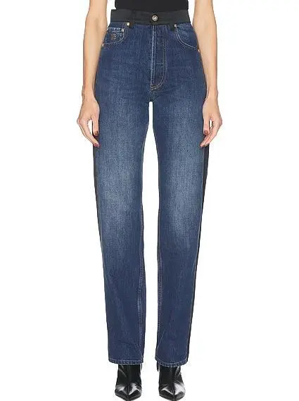 WALES BONNER Echo Denim Jeans - Indigo