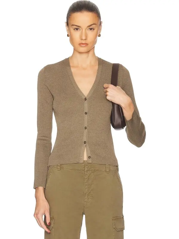 NILI LOTAN Nari Cardigan - Military Green