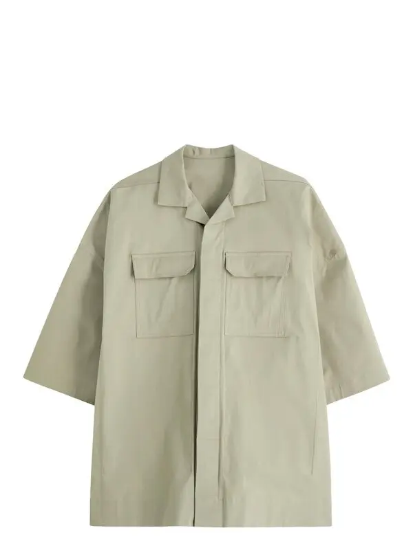 Rick Owens Magnum Tommy Oversized Twill Shirt - Mint