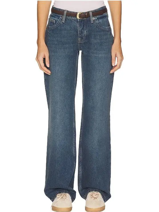 Free People We The Free Tennessee Boyfriend Jeans - Outlaw