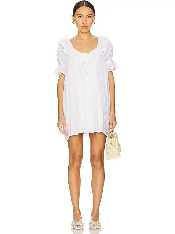 Show Me Your Mumu Toulouse Dress - White Eyelet