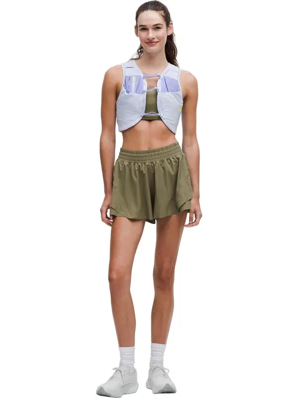 Lululemon Shake It Out High-rise Running Short - Bay Leaf