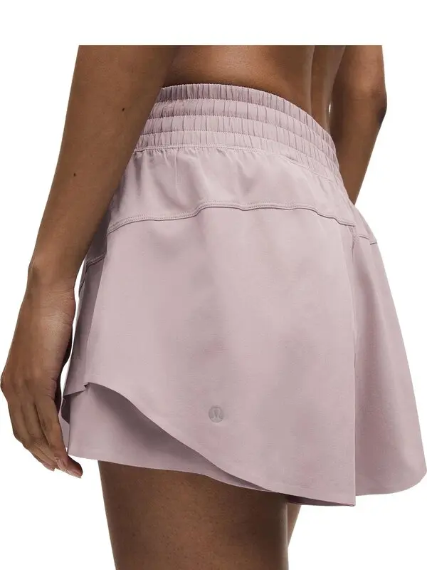 Lululemon Shake It Out High-rise Running Short - Mauve Grey