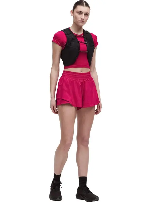 Lululemon Shake It Out High-rise Running Short - Mulberry Spark