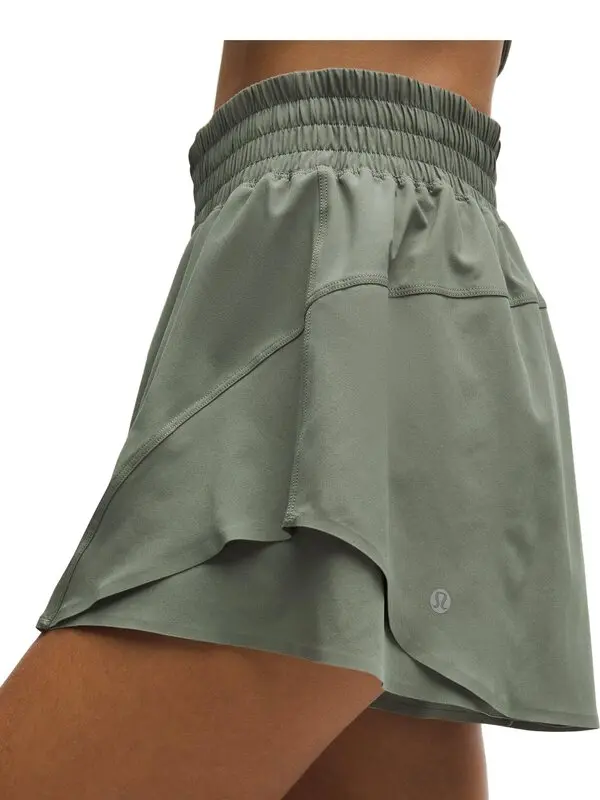 Lululemon Shake It Out High-rise Running Short - Willow Leaf