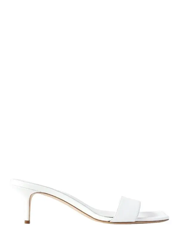 AeydĒ Ilvy Leather Mules - White
