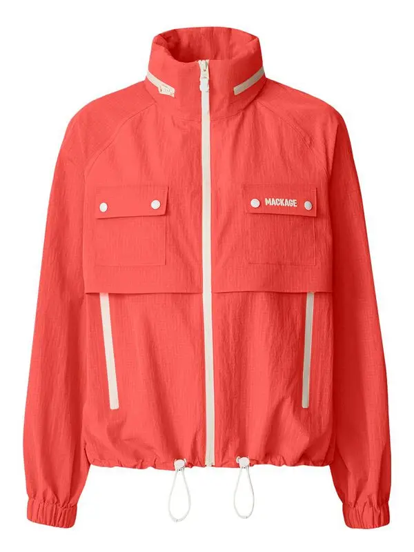 Mackage Devorah Seam-sealed Rain Jacket - Papaya
