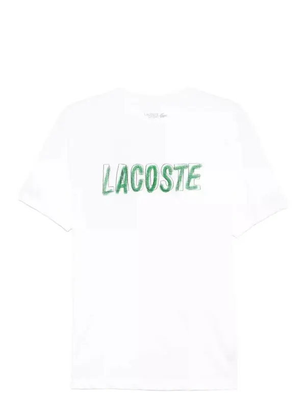 Lacoste Ultra Dry Printed T-shirt - White